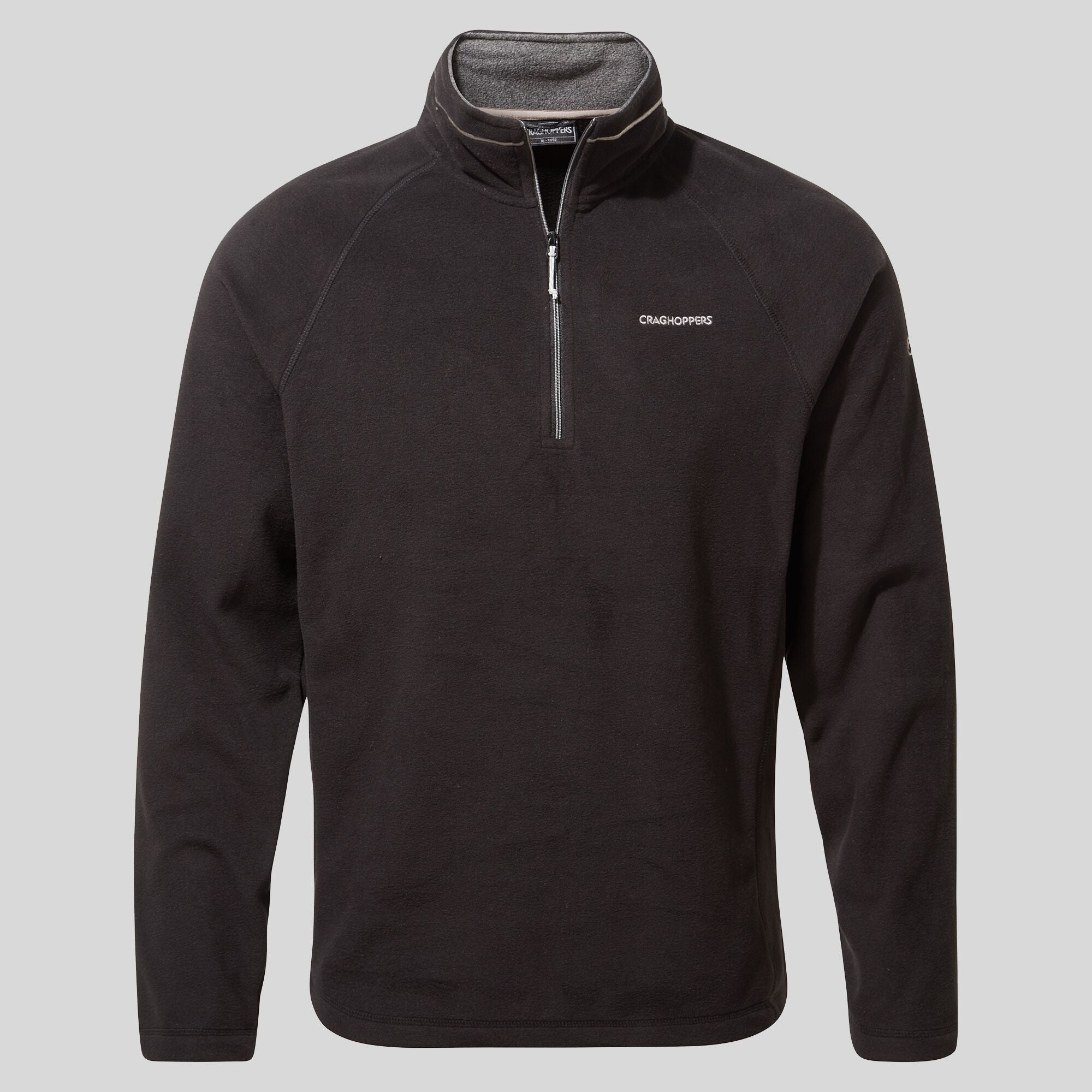 Men's Corey Half Zip Fleece - Black