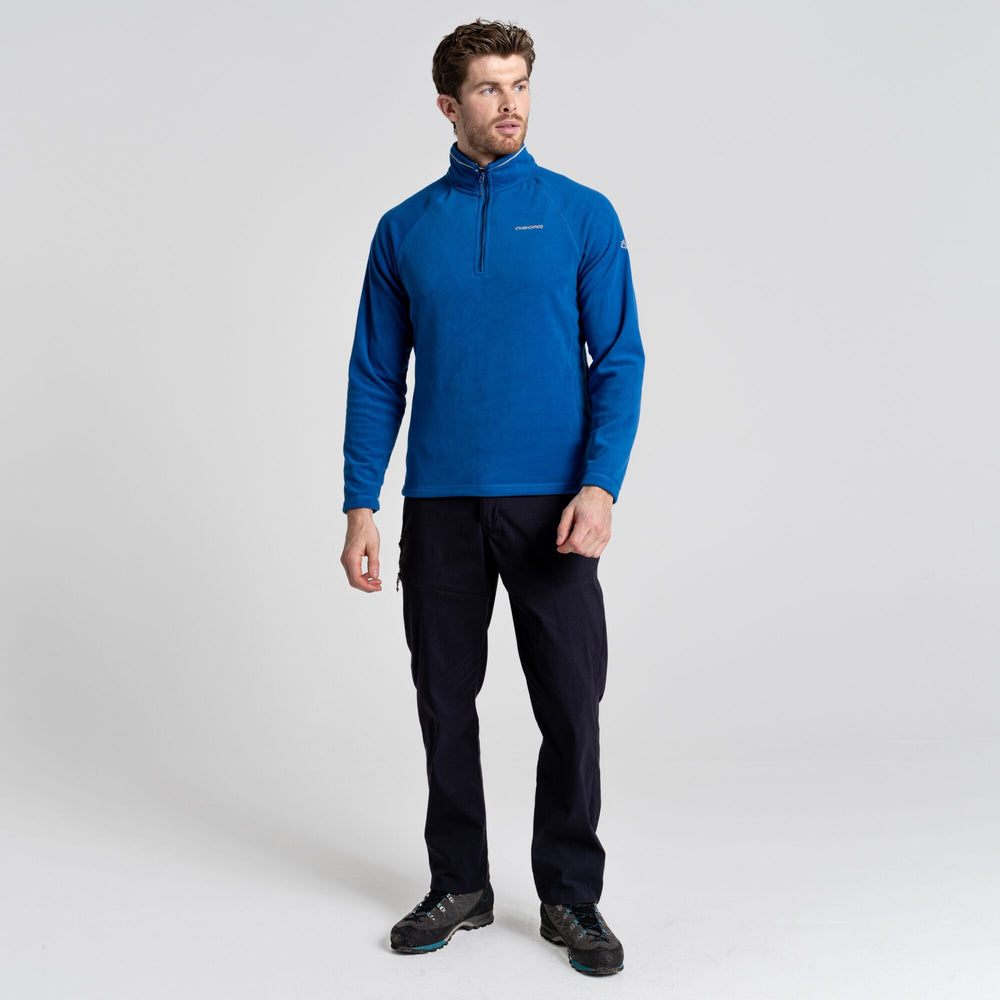 Men's Corey Half Zip Fleece - Picotee Blue